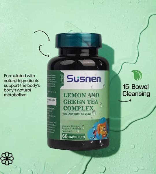 Susnen Lemon Green Tea Complex Capsules in Pakistan