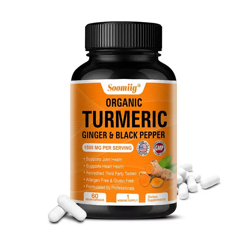 Turmeric Capsules with Black Pepper in Pakistan - Vitamart