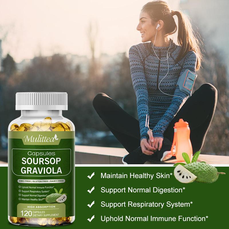 Mulittea Soursop Graviola Capsules Price in Pakistan