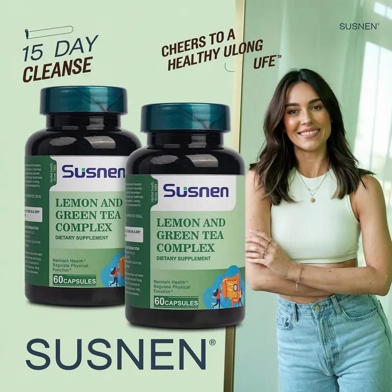 Susnen Lemon Green Tea Complex Capsules in Pakistan
